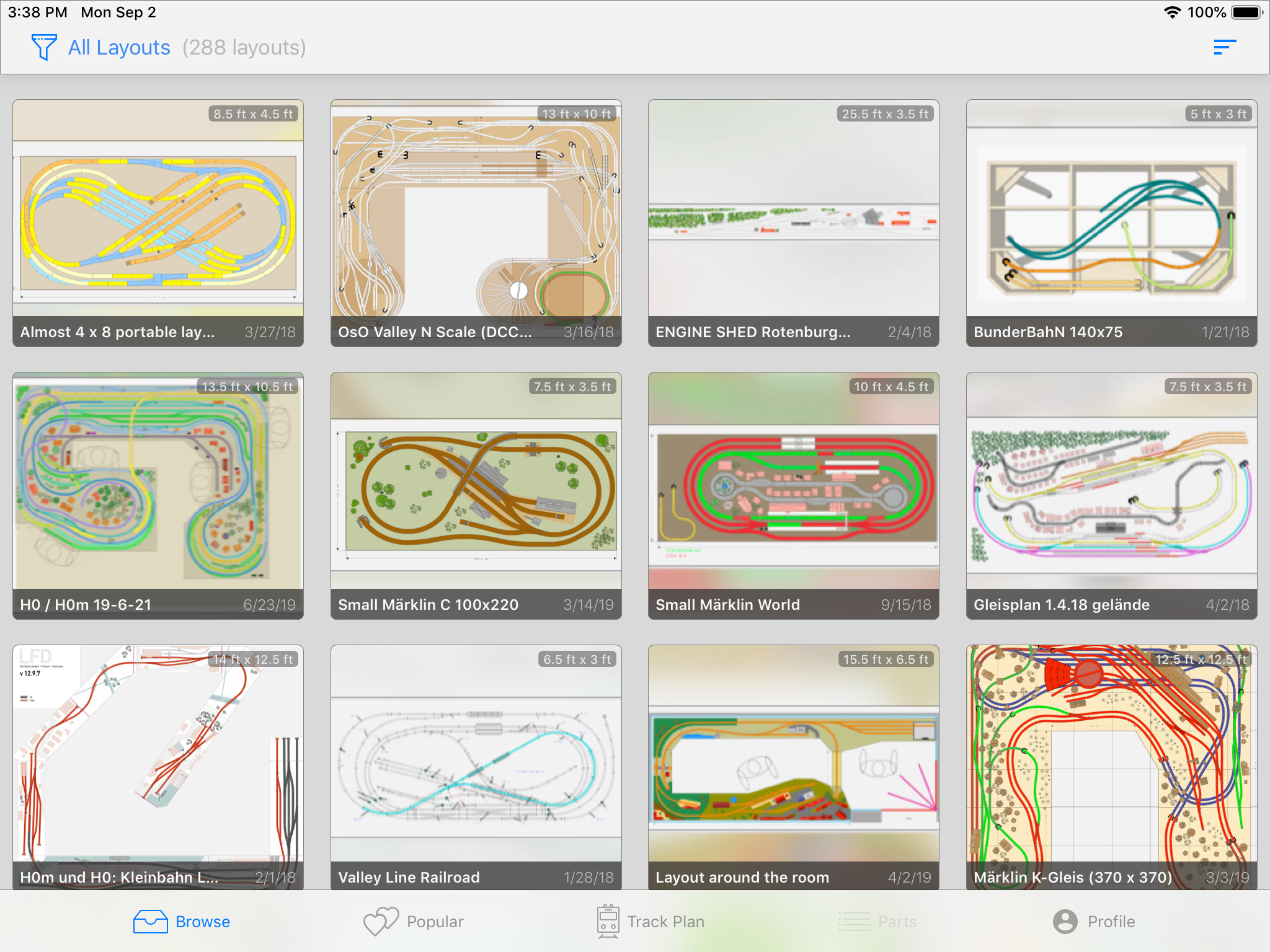 Train Layouts for iOS - RailModeller Pro